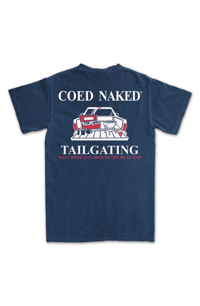 Tailgating Coed Naked T-Shirt
