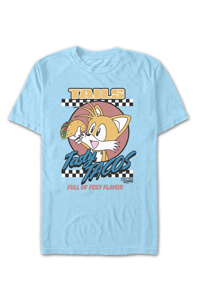 Tails Tasty Tacos Sonic The Hedgehog T-Shirt