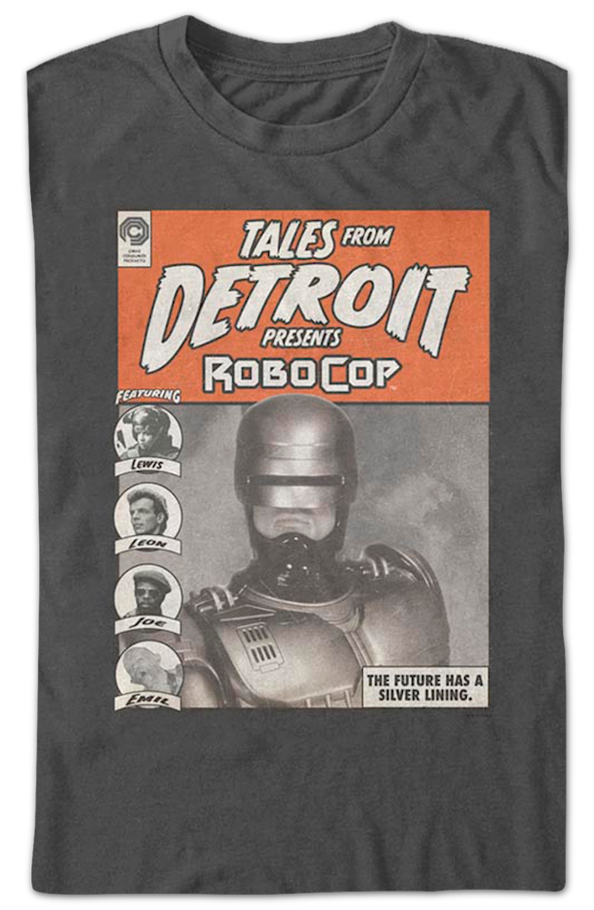 Tales From Detroit Comic Book Robocop T-Shirt