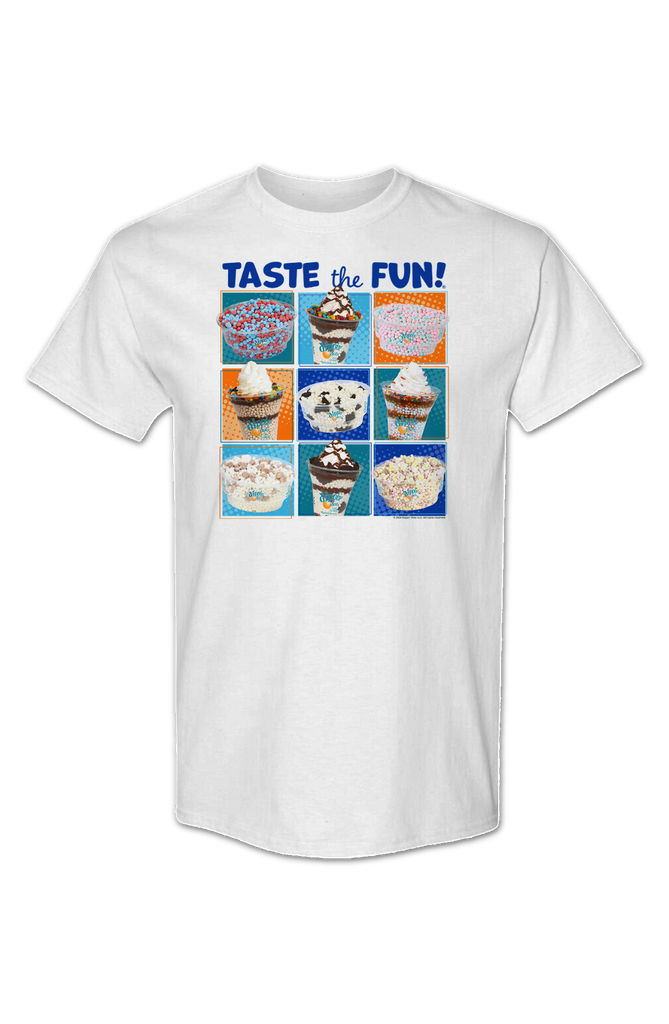 Taste the Fun Collage Dippin' Dots T-Shirt