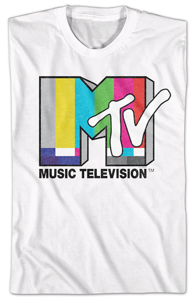 Test Pattern Logo MTV Shirt
