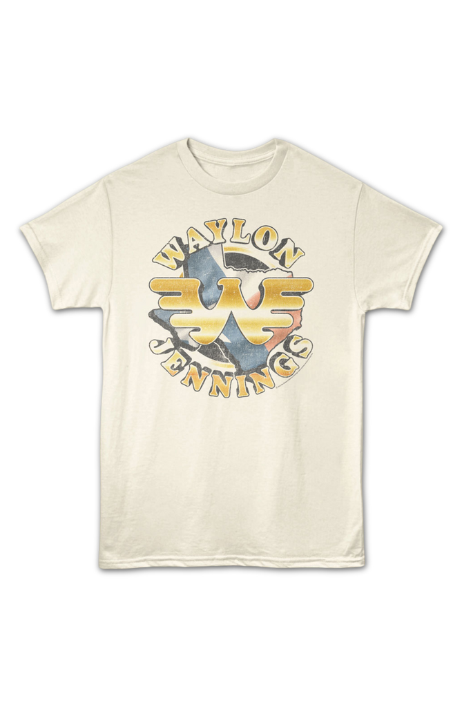 Texas Logo Waylon Jennings T-Shirt
