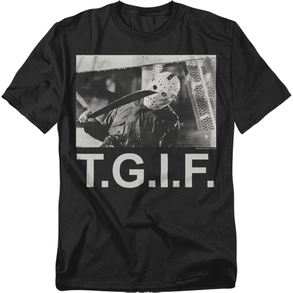 TGIF Friday the 13th T-Shirt: Friday the 13th Mens T-Shirt