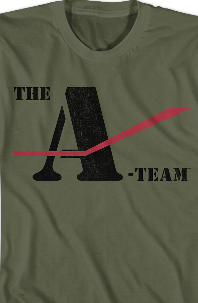 The A-Team Shirt: Officially Licensed A-Team Mens T-Shirt