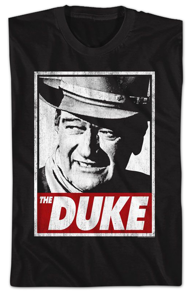 The Duke Poster John Wayne T-Shirt