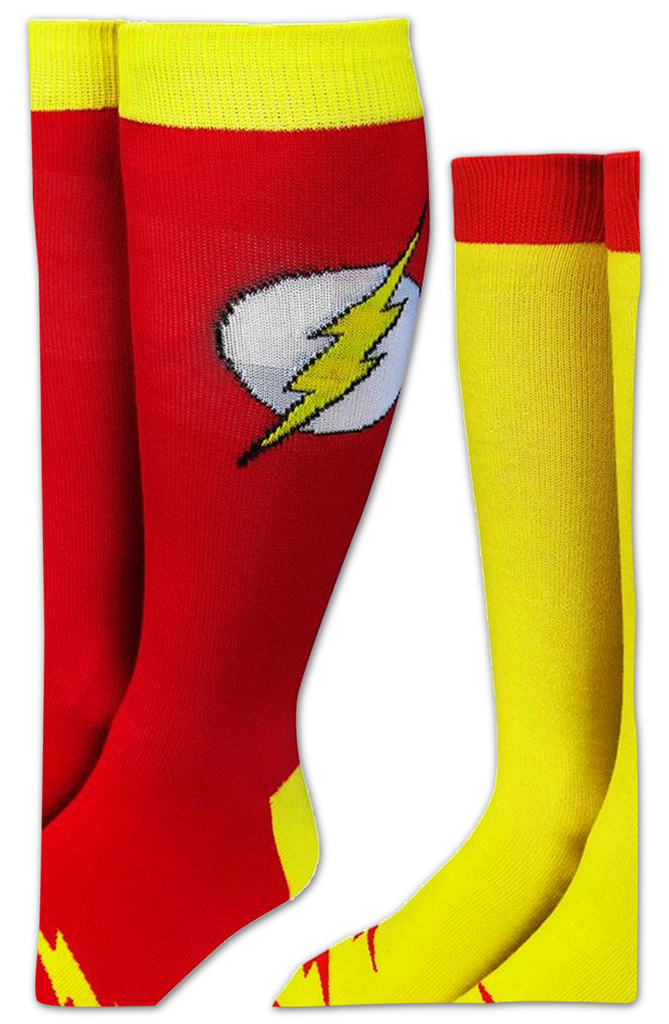 The Flash and Reverse-Flash 2-Pack DC Comics Socks