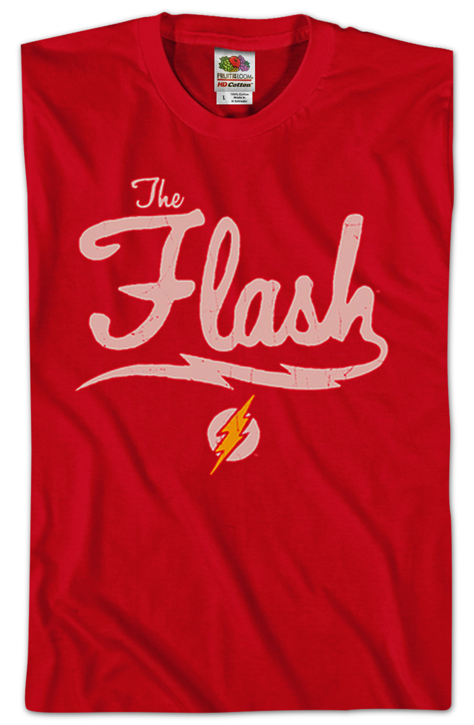 The Flash DC Comics T-Shirt: Mens Flash T-Shirt