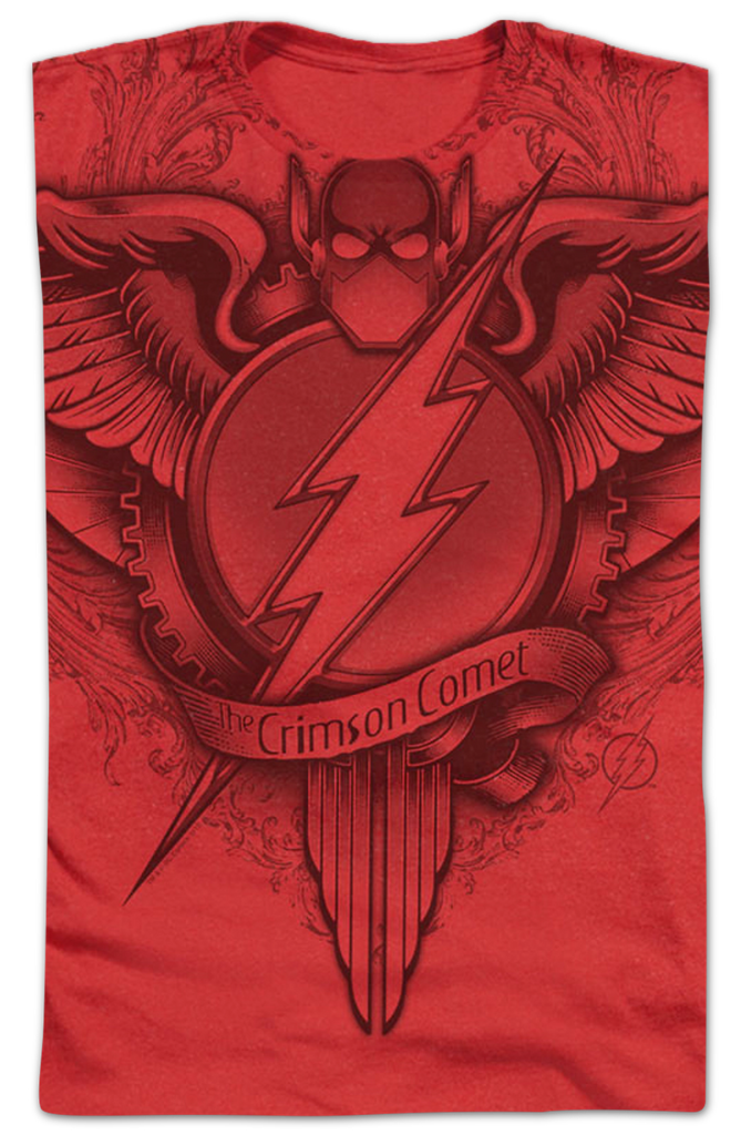 The Flash Gothic Logo DC Comics T-Shirt