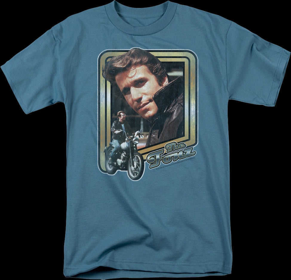 The Fonz Happy Days T-Shirt: Happy Days Mens T-Shirt