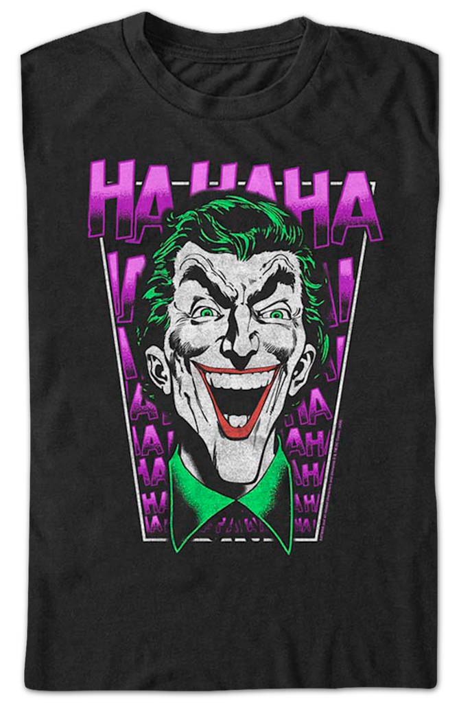 The Joker Devious Laugh DC Comics T-Shirt