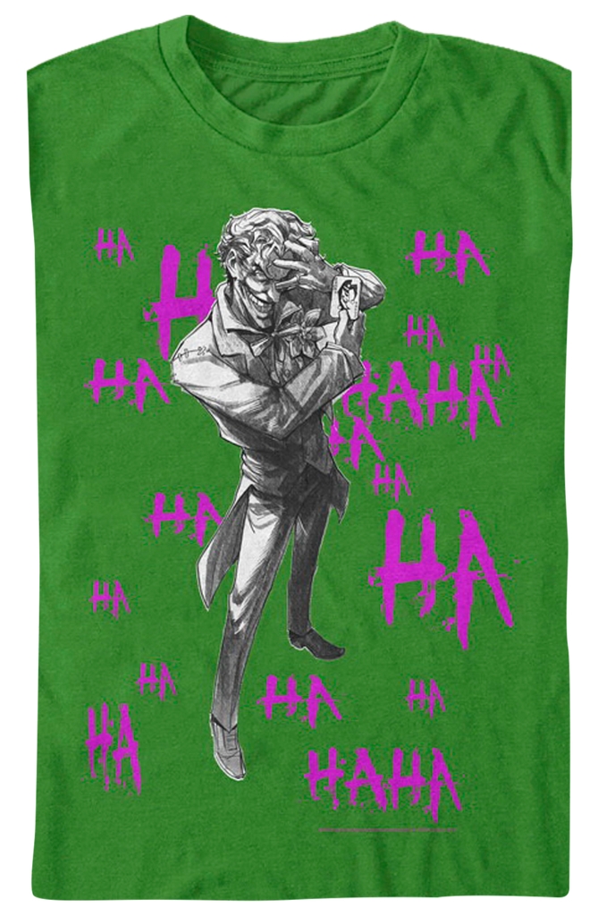 The Joker's Laughter Batman T-Shirt