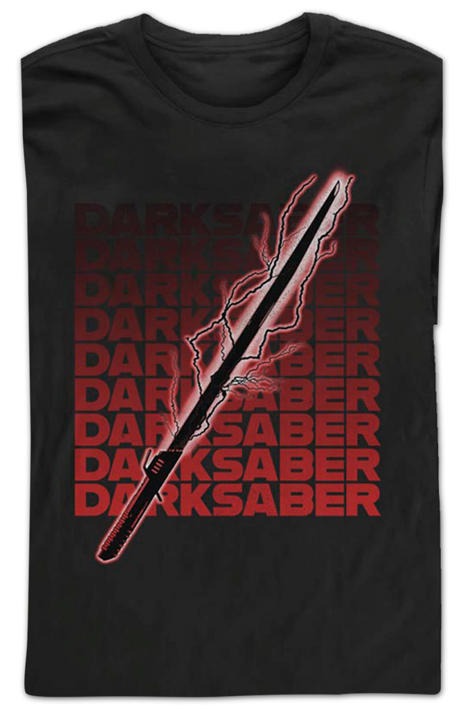The Mandalorian Electrical Darksaber Star Wars Long Sleeve Shirt