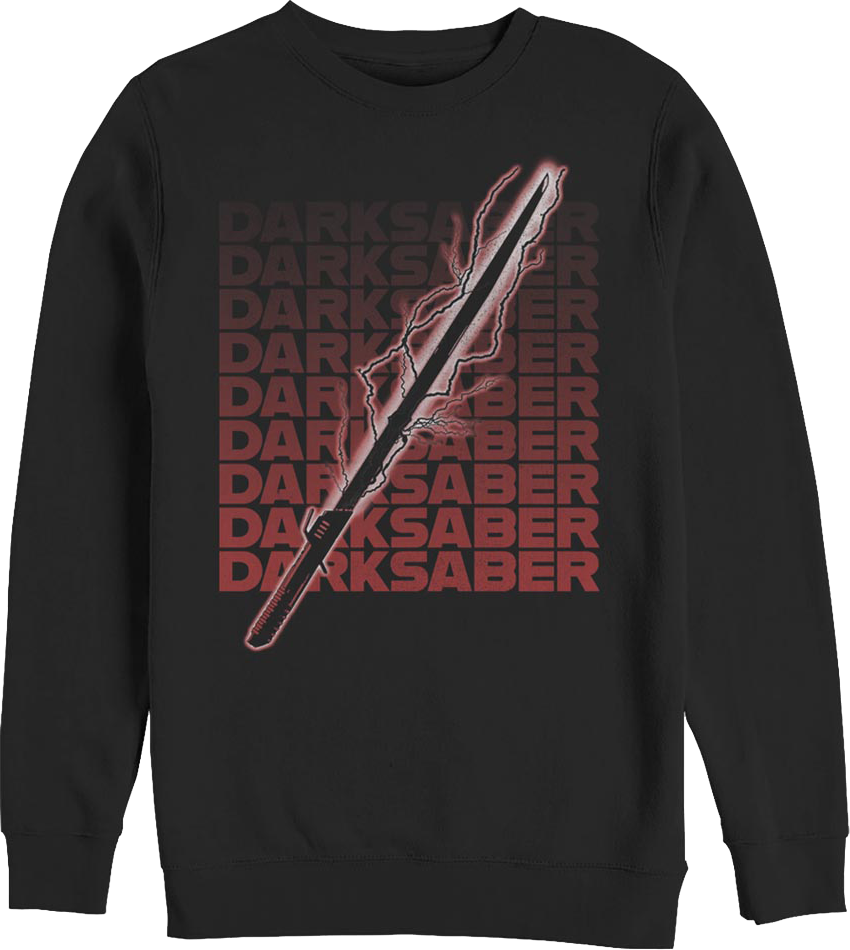 The Mandalorian Electrical Darksaber Star Wars Sweatshirt