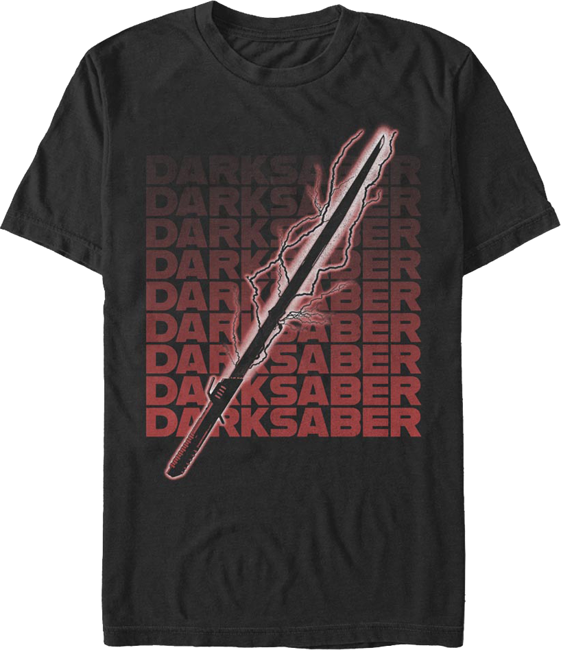 The Mandalorian Electrical Darksaber Star Wars T-Shirt