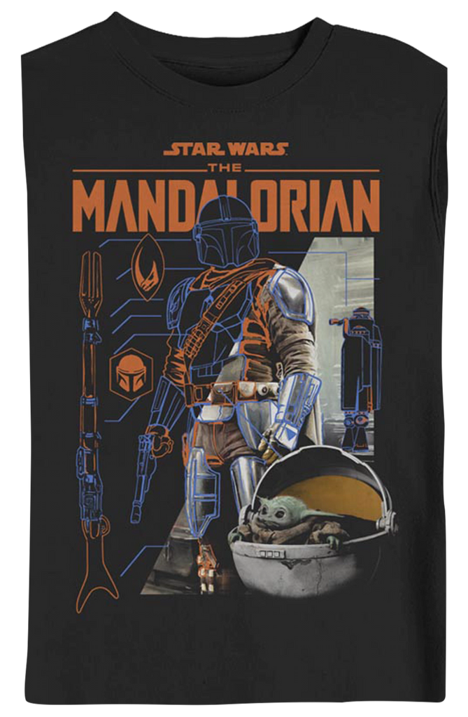 The Mandalorian Outlines Star Wars Sweatshirt