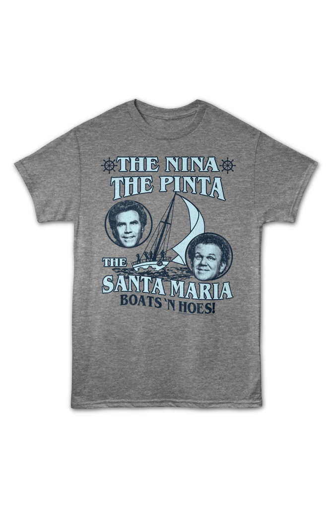 The Nina The Pinta The Santa Maria Step Brothers T-Shirt