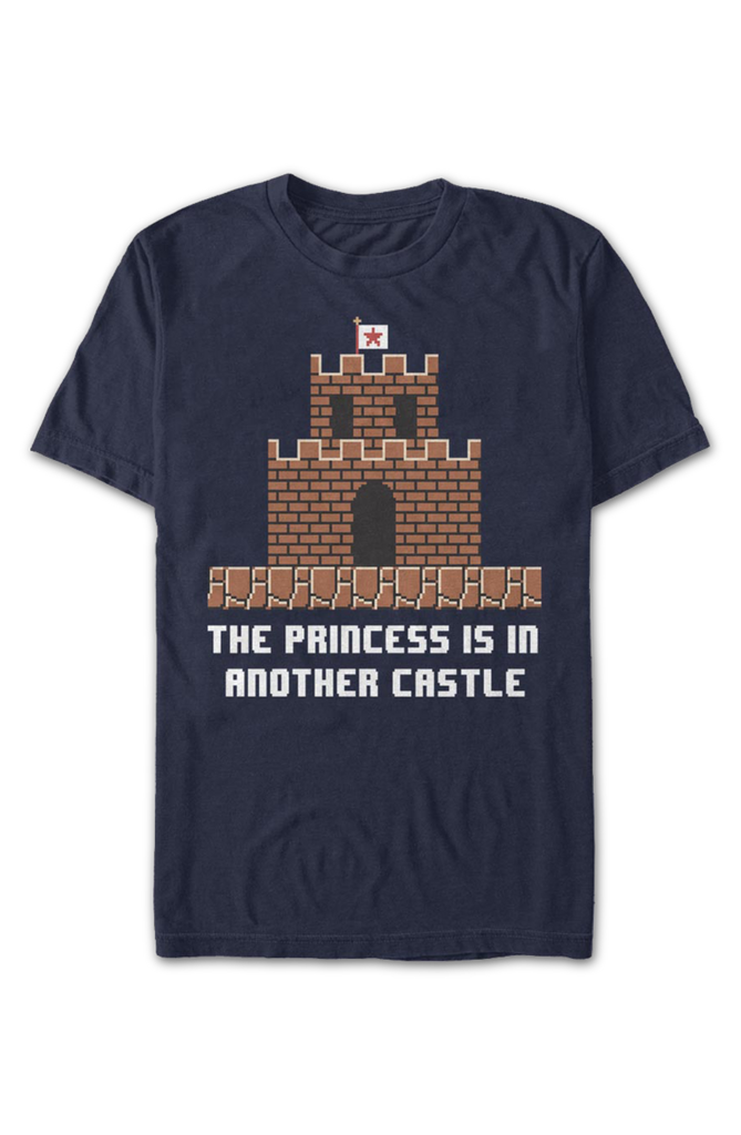 The Princess Is In Another Castle Super Mario Bros. T-Shirt
