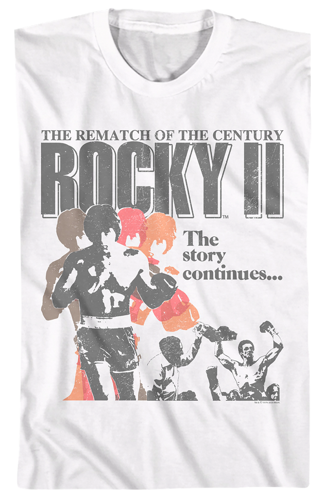 The Story Continues Rocky II T-Shirt