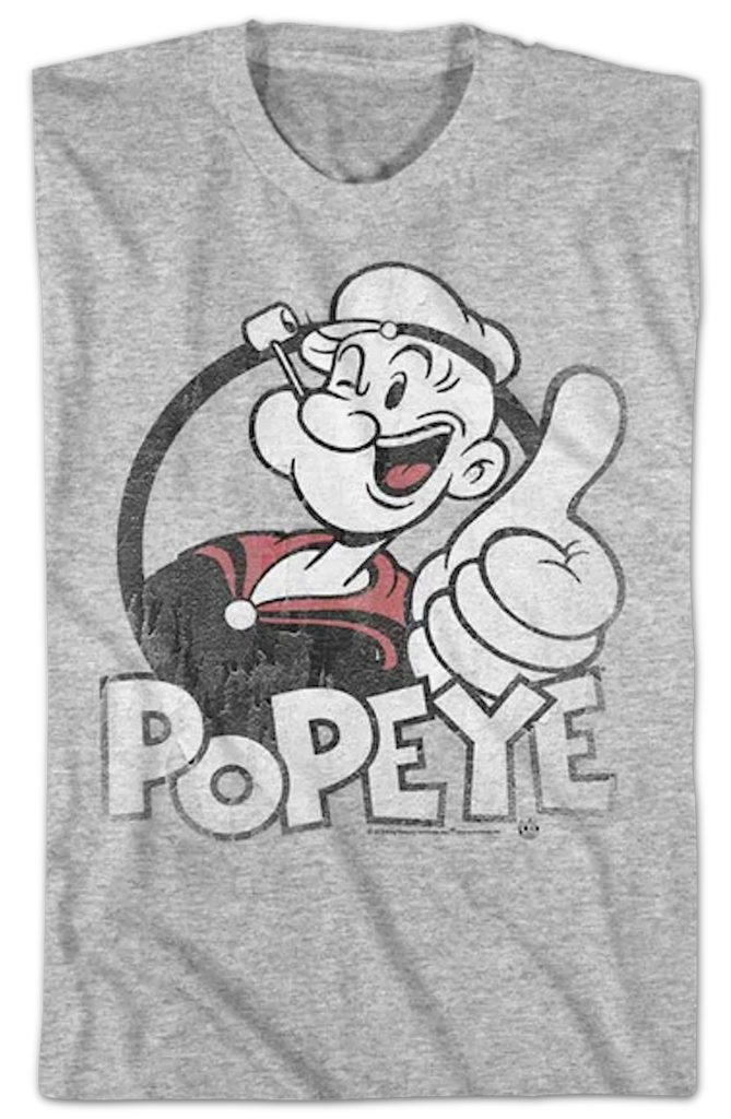 Thumbs Up Popeye T-Shirt
