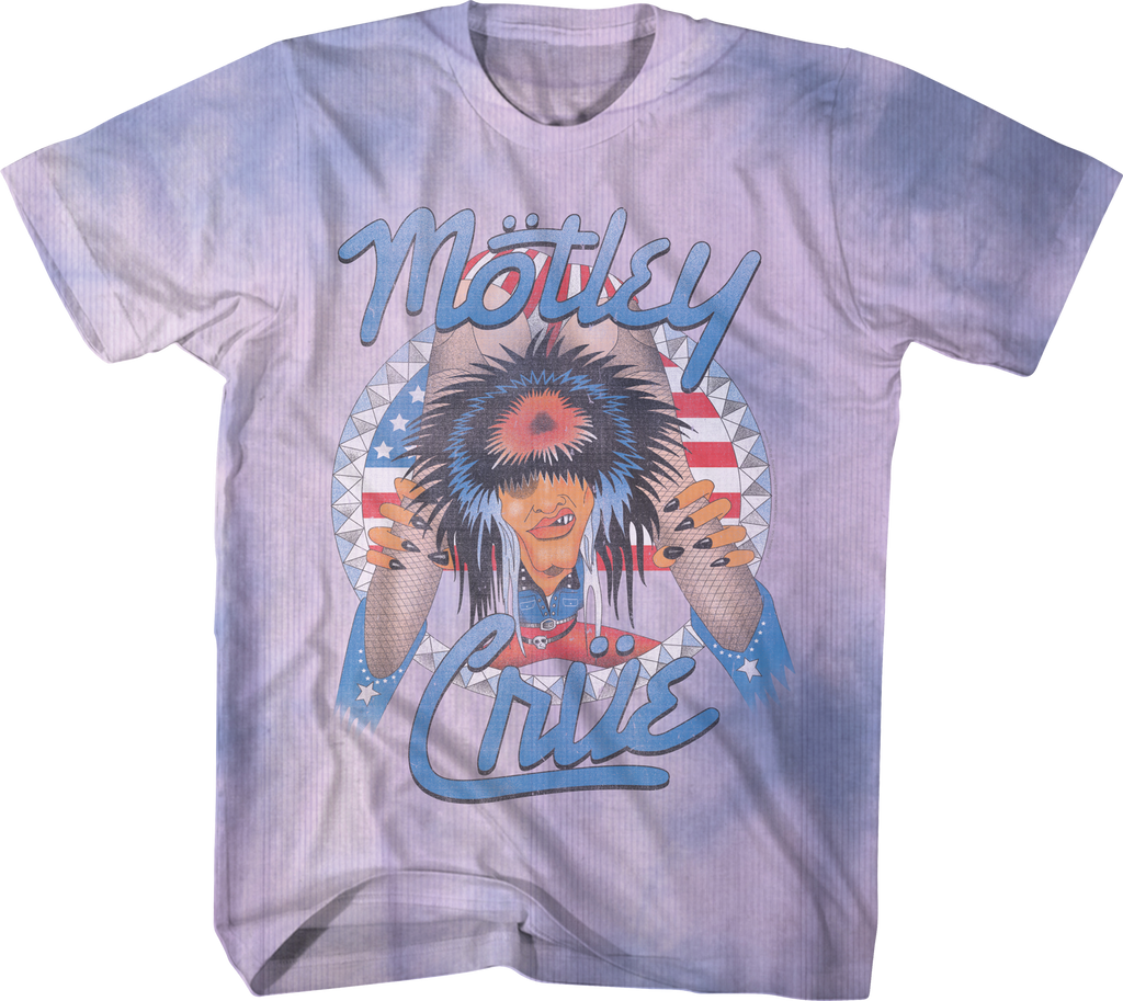 Tie Dye Allister Fiend Motley Crue T-Shirt