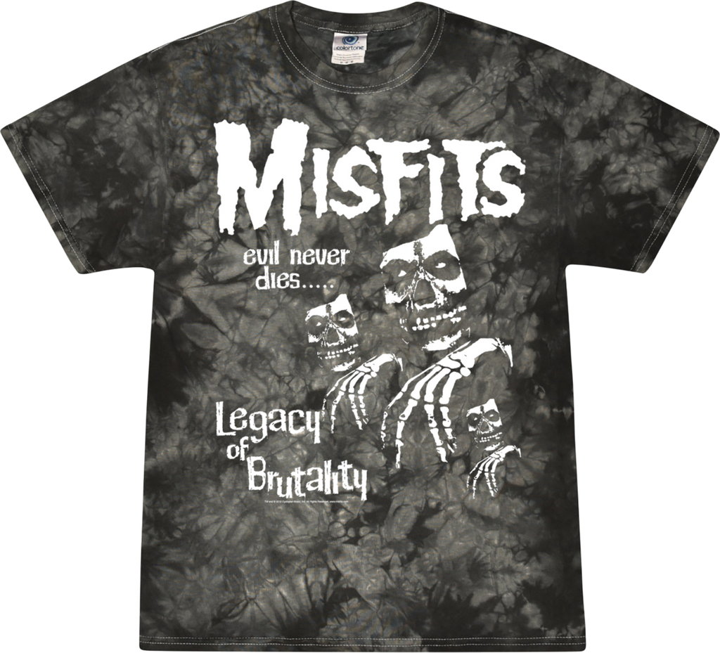 Tie Dye Legacy Of Brutality Misfits T-Shirt
