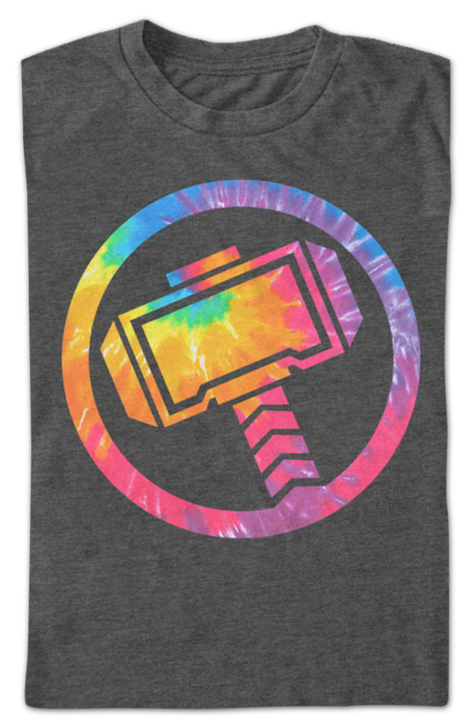 Tie Dyed Thor T-Shirt Marvel Comics