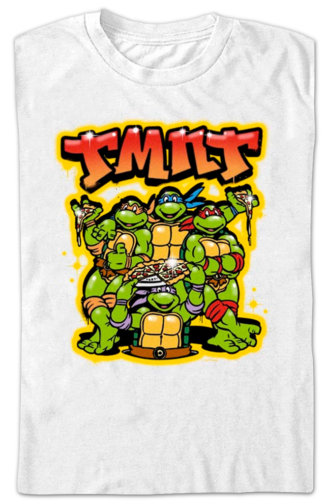 TMNT Graffiti Teenage Mutant Ninja Turtles T-Shirt