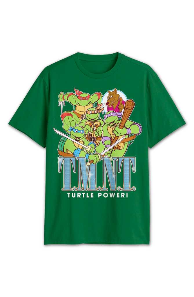 Turtle Power Action Poses Teenage Mutant Ninja Turtles T-Shirt