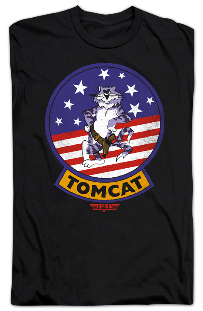 Tomcat Patch Top Gun T-Shirt