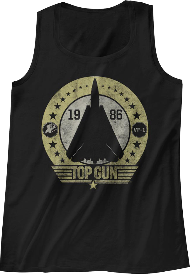 Tomcat Silhouette Top Gun Tank Top