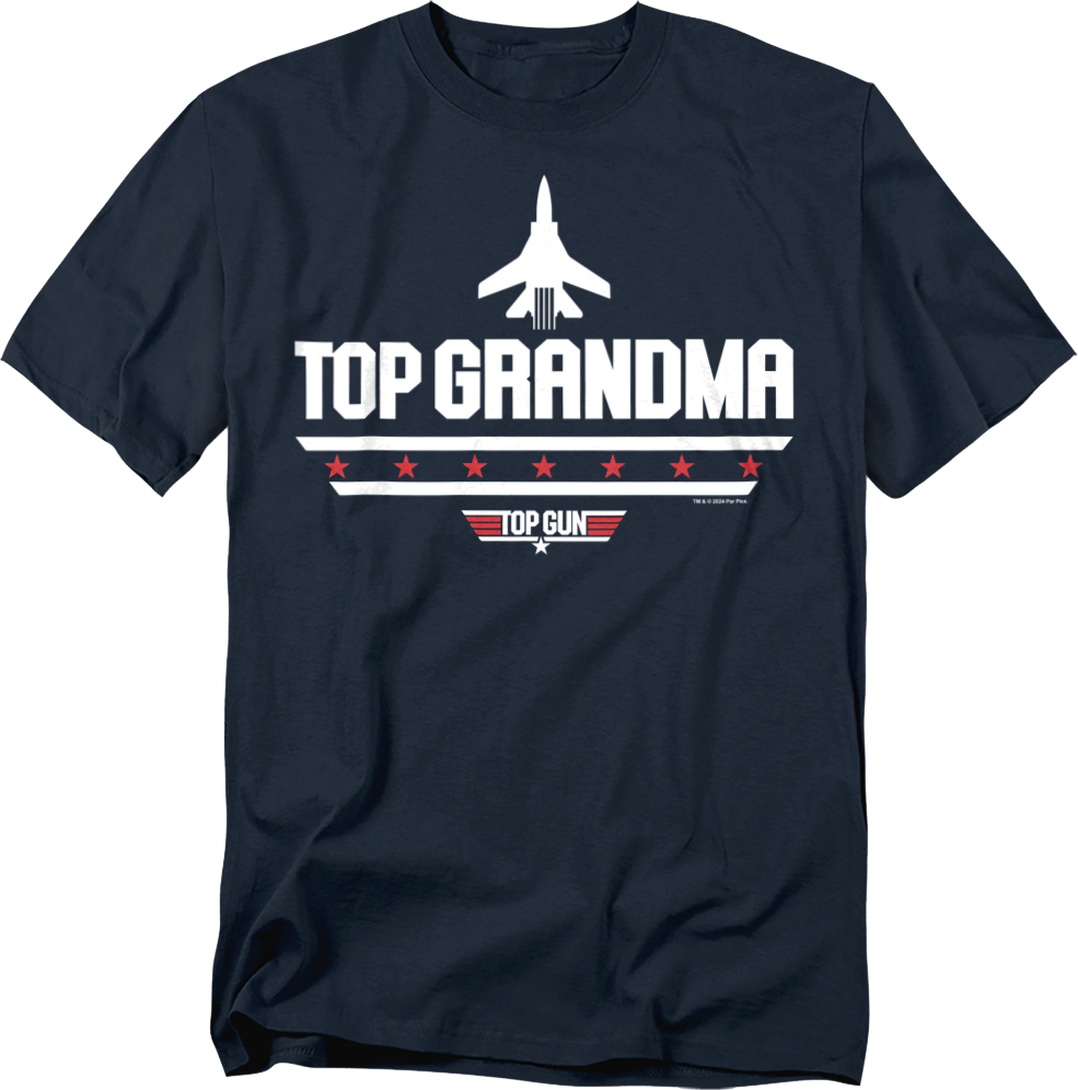 Top Grandma Top Gun T-Shirt