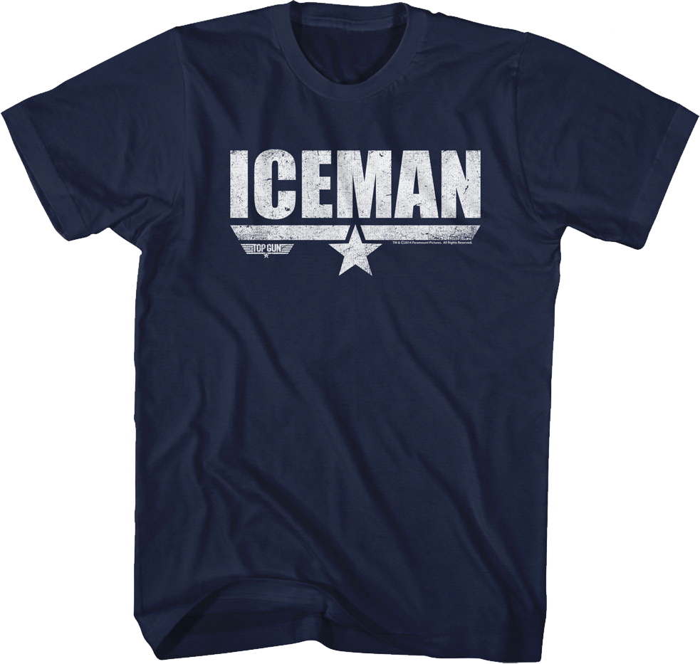 Top Gun Iceman T-Shirt