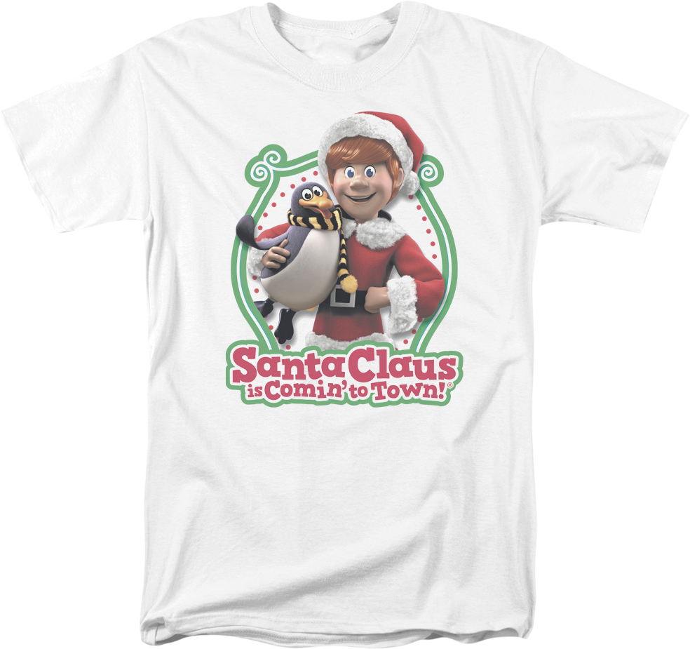 Topper And Kris Kringle Santa Claus Is Comin' To Town T-Shirt