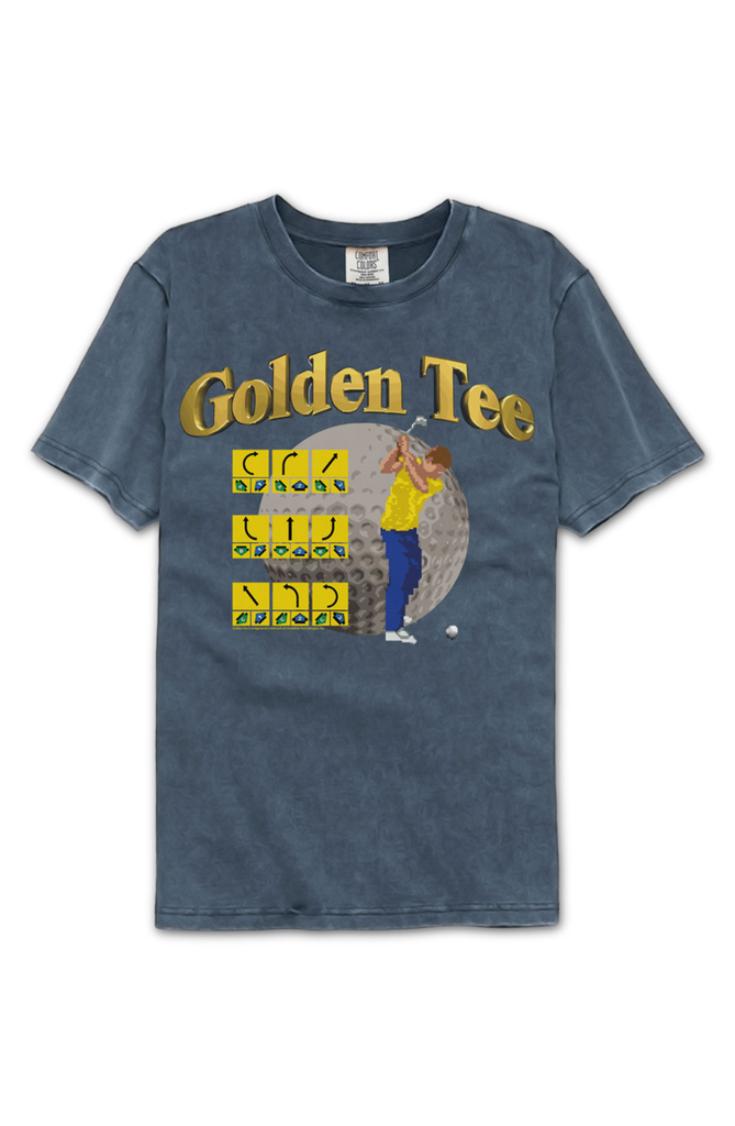 Trackball Control Golden Tee Golf Comfort Colors Brand T-Shirt