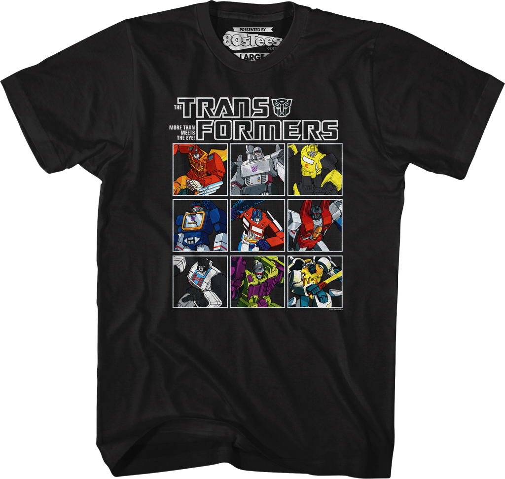 Cyber Bunch Transformers T-Shirt