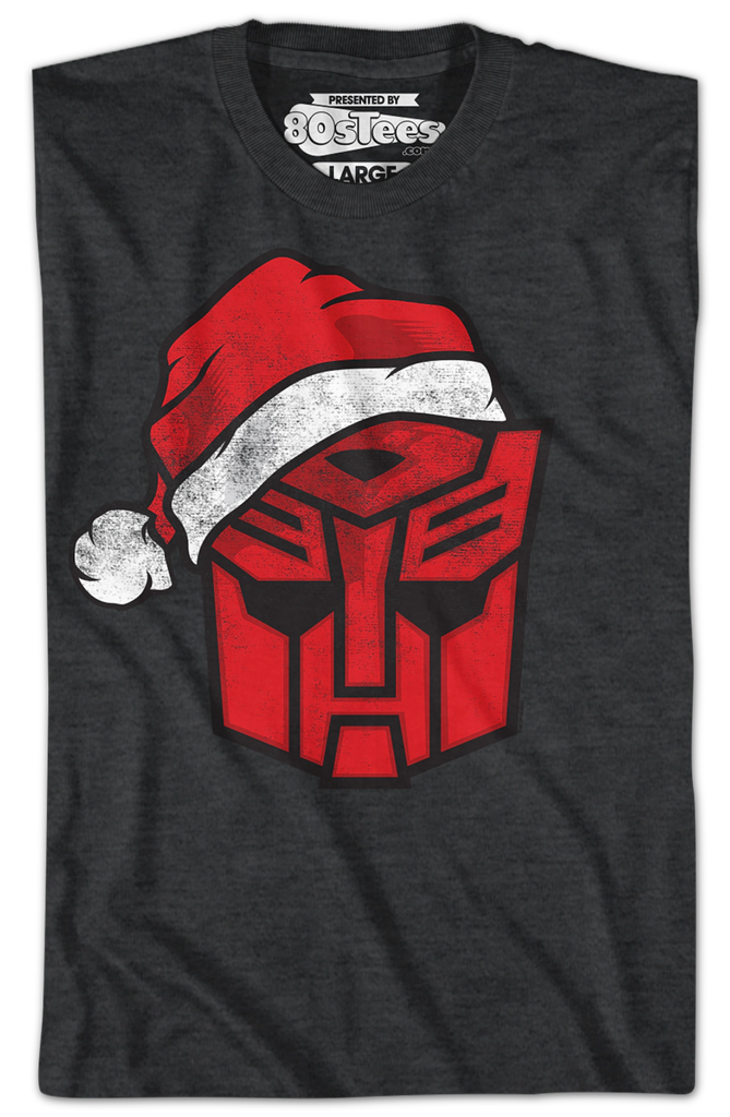 Transformers Autobot Santa T-Shirt: Transformers Mens T-Shirt