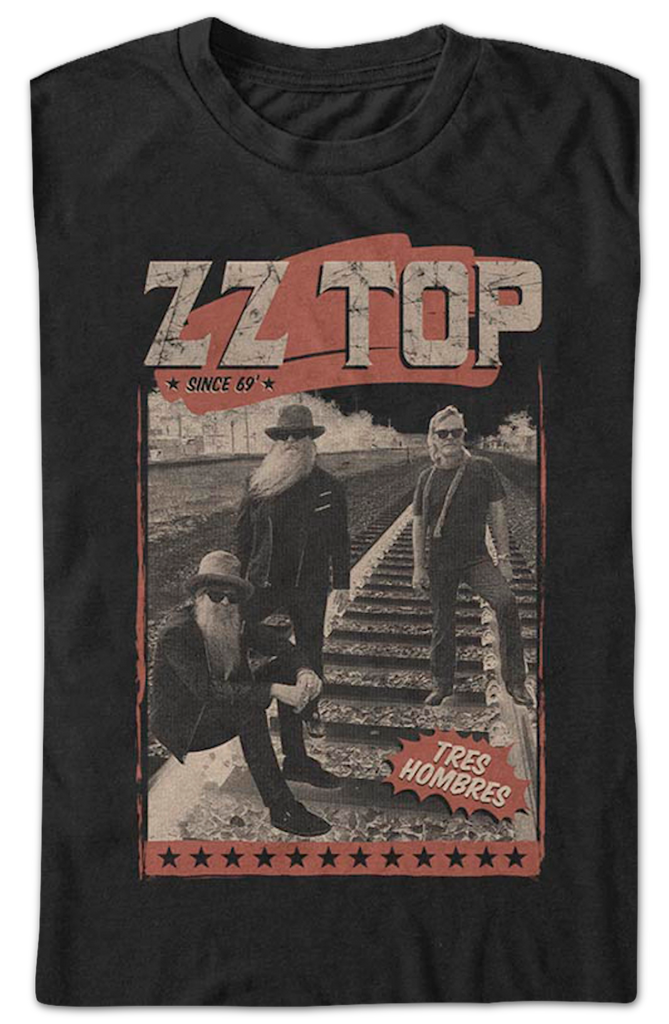 Tres Hombres Since '69 ZZ Top T-Shirt