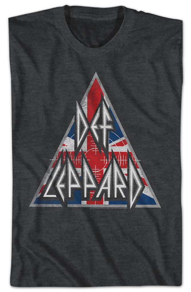 Triangle Def Leppard T-Shirt Men's