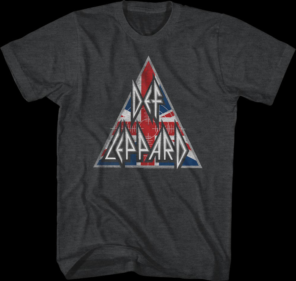 Triangle Def Leppard T-Shirt Men's