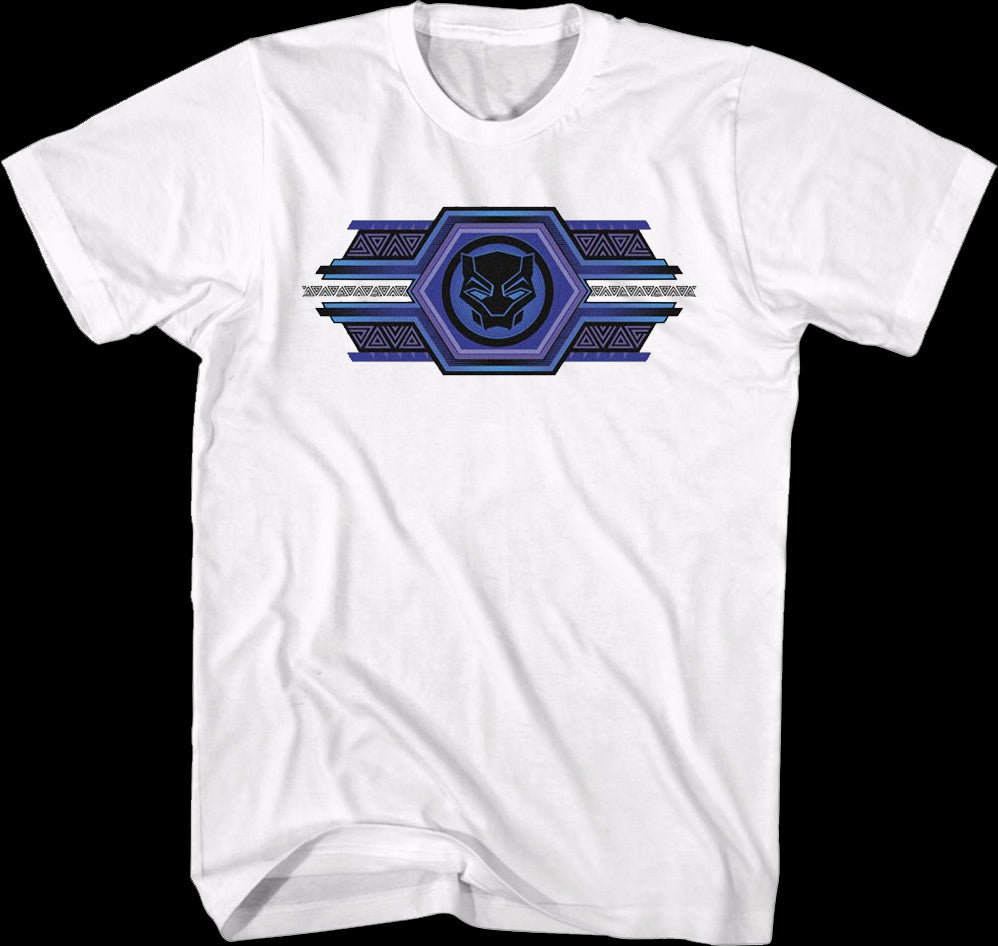 Tribal Logo Black Panther Wakanda Forever Marvel Comics T-Shirt