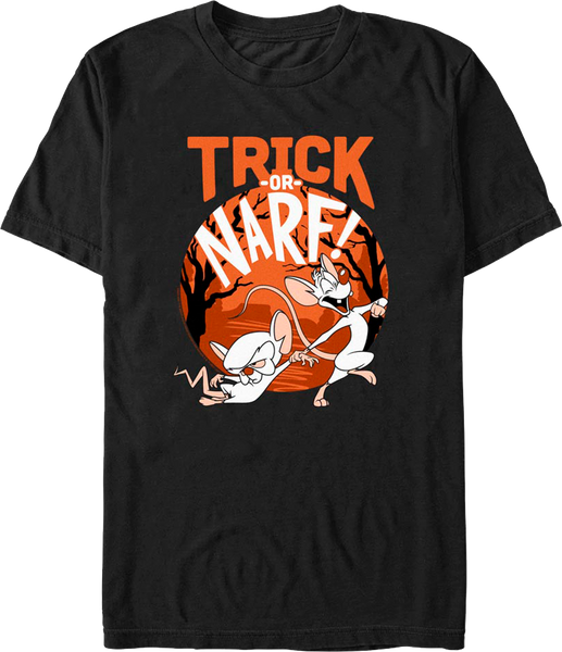 Trick or Narf Pinky and the Brain T-Shirt