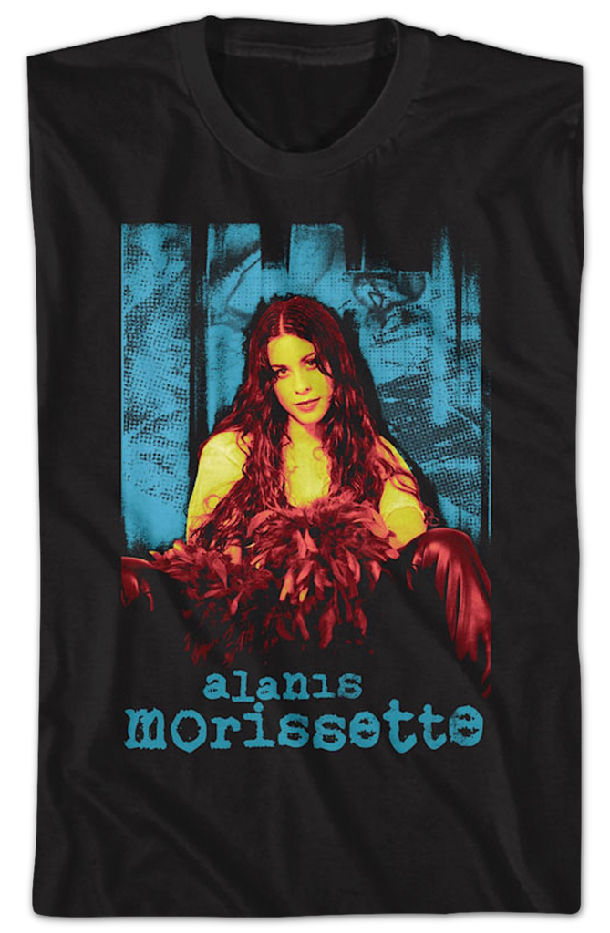 Tricolor Alanis Morissette T-Shirt