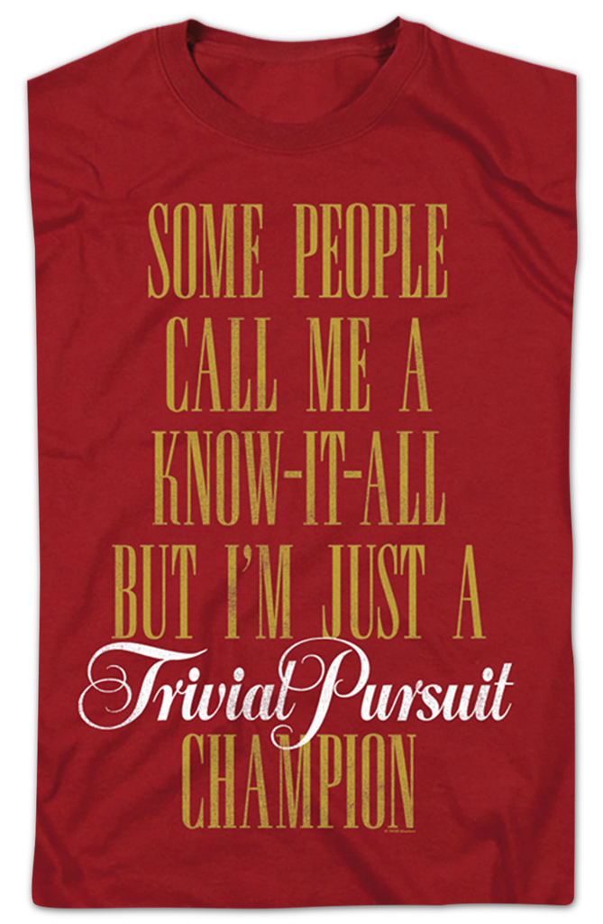 Trivial Pursuit Champion T-Shirt