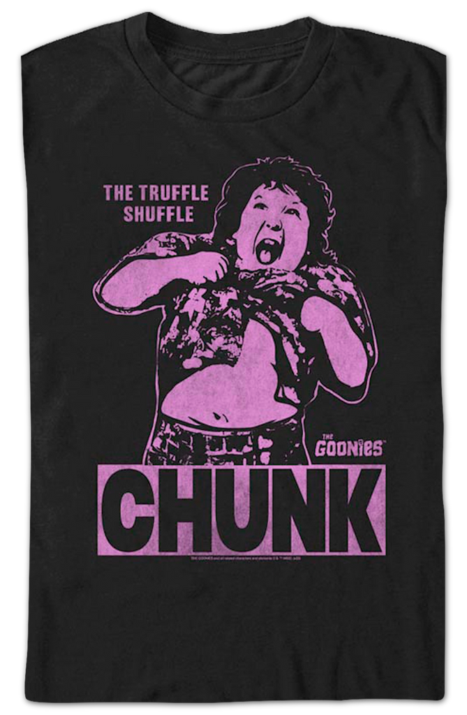 Truffle Shuffle Illustration Goonies T-Shirt