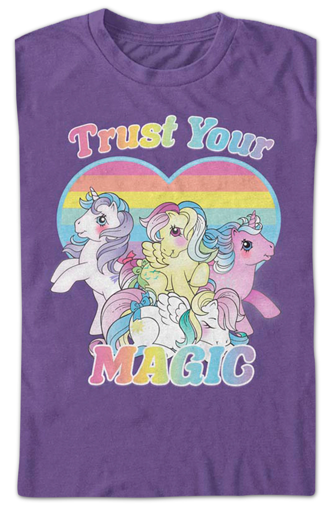 Trust Your Magic Rainbow Colors My Little Pony T-Shirt