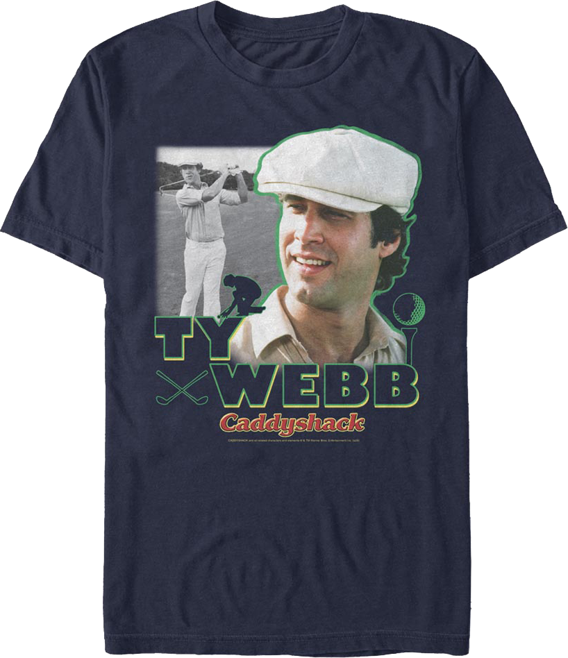 Ty Webb Collage Caddyshack T-Shirt