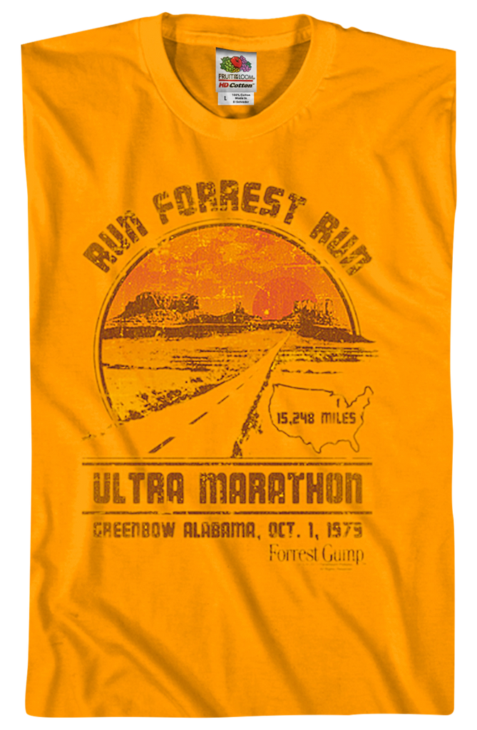 Ultra Marathon Forrest Gump T-Shirt