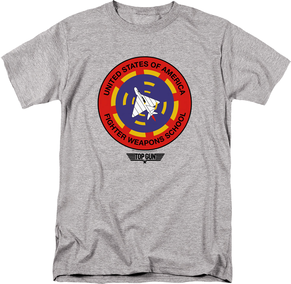 United States Of America Fighter Weapons School Top Gun T-Shirt