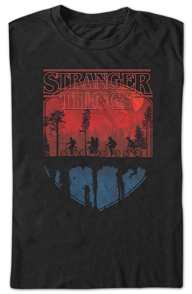 Upside Down Stranger Things T-Shirt