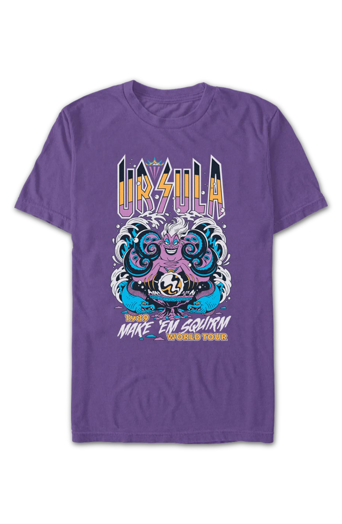 Ursula Make 'Em Squirm World Tour Little Mermaid T-Shirt